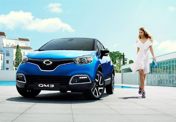 르노삼성, 'QM3 칸느 블루 스페셜 에디션' 한정 판매..최대 150만원 할인
