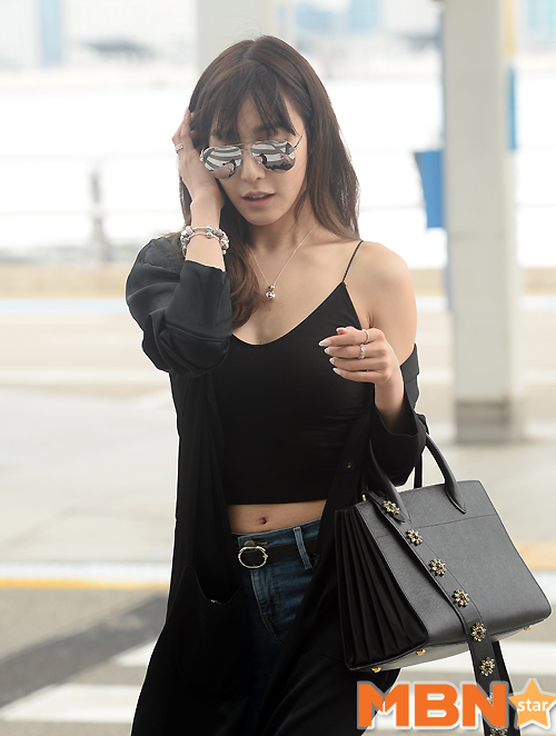 티파니 '배꼽티로 시원하게~' [MBN포토]