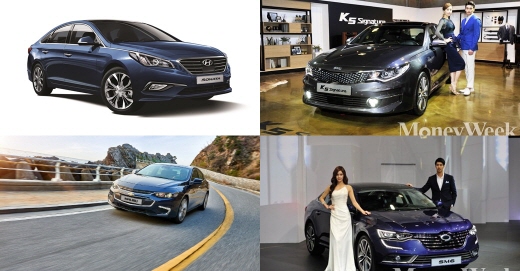 국산 중형세단시장 파이 커졌다.. SM6·말리부 돌풍 탓