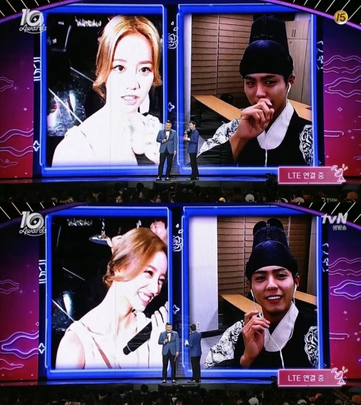 [tvN10어워즈] "시상식보다 파티" 외신, '박보검♥혜리' 달콤통화 '주목'