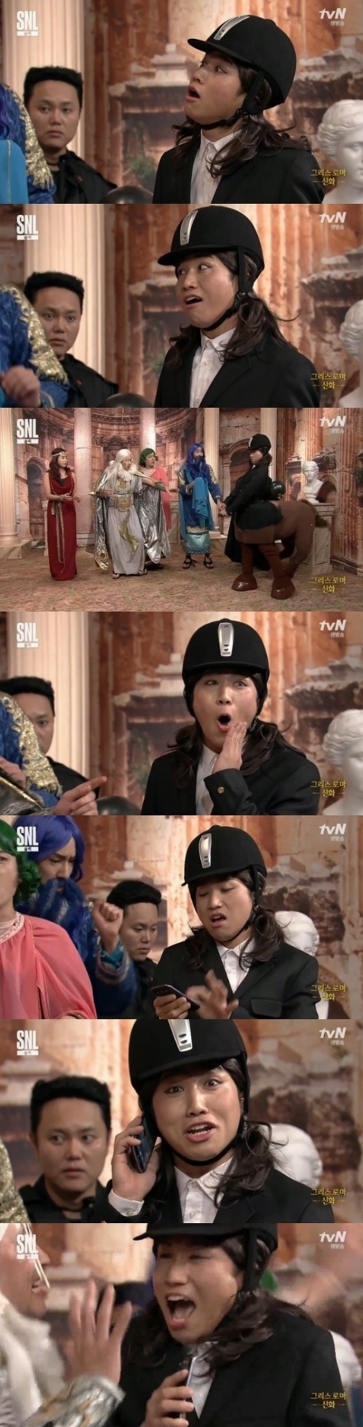 밤TView]'SNL코리아8' 솔비, 행위예술로 망가졌다..최순실 패러디는 덤