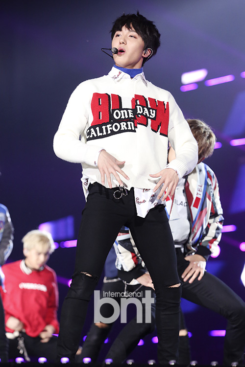 [bnt포토] SF9 찬희 '무대 위 카리스마'