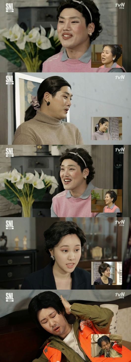 'SNL9' 권혁수, 이번엔 '순풍'의 선우용녀 패러디