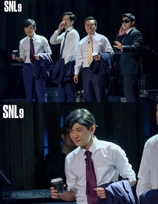 [Oh!커피 한잔①] 'SNL9' 정성호 "김건모母 패러디, 신동엽이 꿀팁 전수"