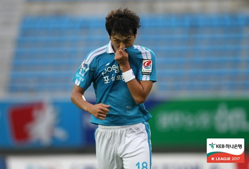 득점 공동 선두 양동현, K리그 클래식 18R MVP