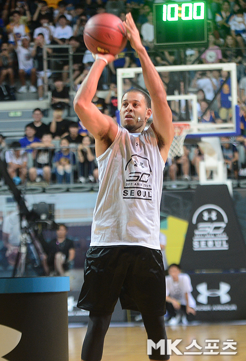 세스 커리 '이것이 NBA 슛' [MK포토]