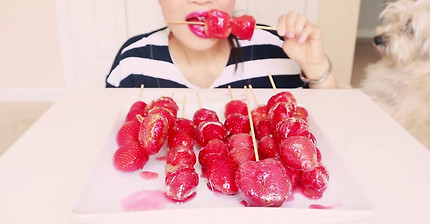 소리좋은 딸기탕후루 ASMR 모음 - 인스티즈(instiz) 이슈 카테고리