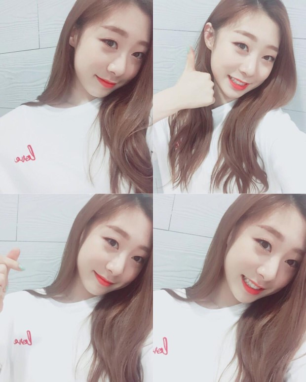 우주소녀 유연정 후방주의 짤티비 Jjtvkr