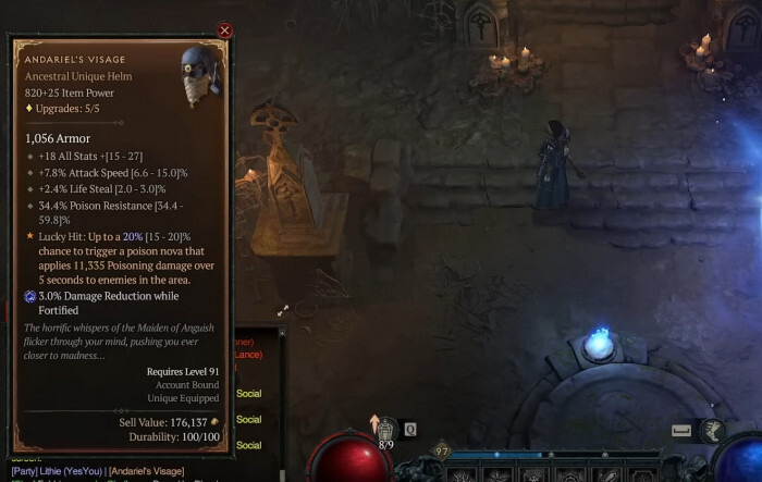 디아4 안다 뚜껑 피흡 달려있구나 Battlepage