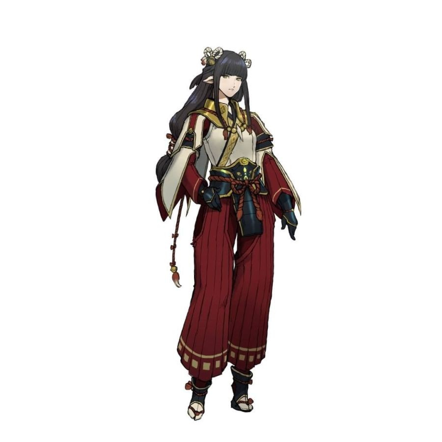 몬헌 라이즈 집회소의 접수원 설정화 Battlepage