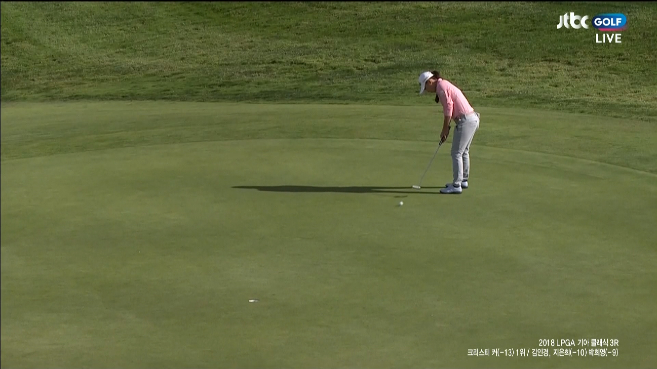 3R 13번홀 '아쉽다' 또 한번 놓치는 김인경의 버디 퍼트 | 다음스포츠