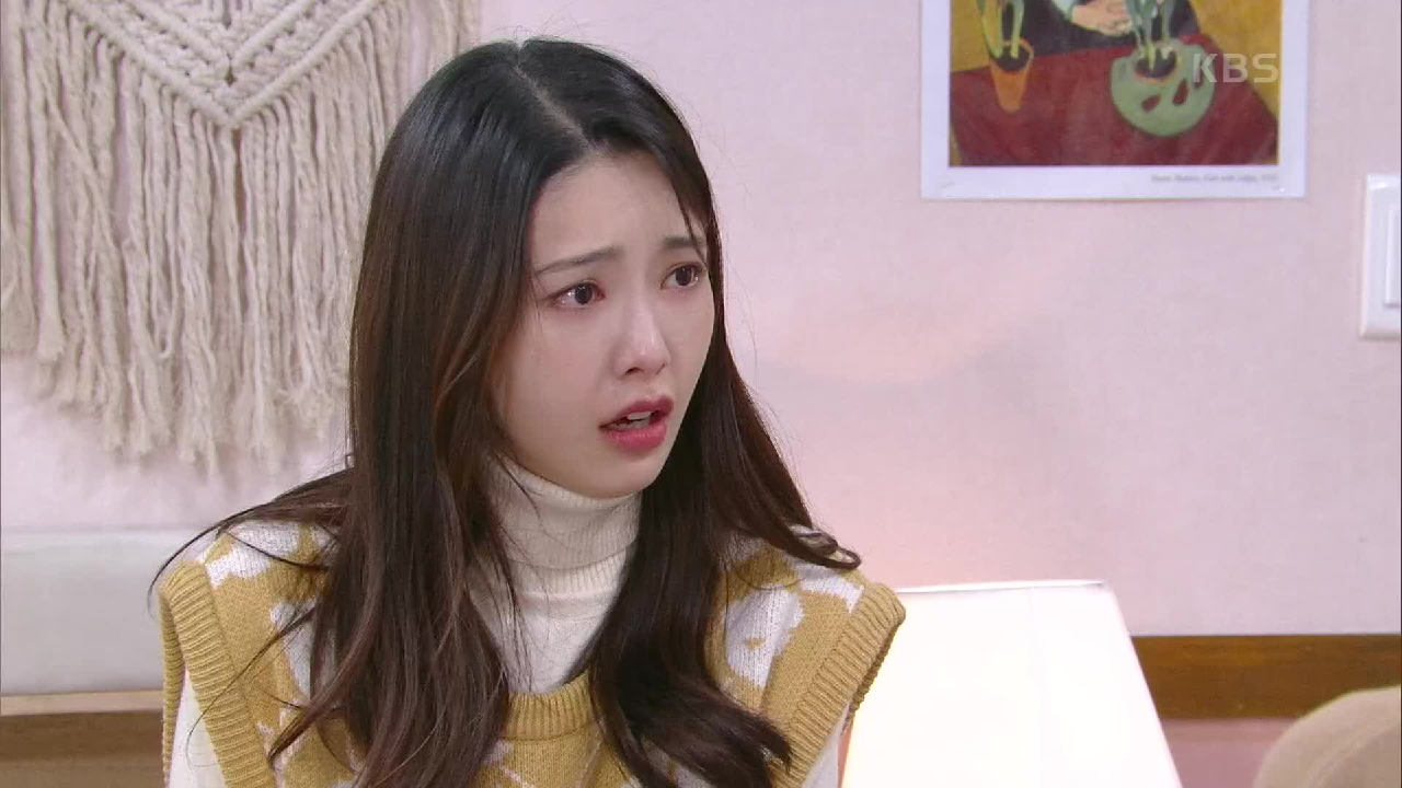 다음연예 | 좀처럼 충격에서 헤어나올 수 없는 나혜미 ＂내가 지금 진정하게 생겼냐고...!＂ | KBS 201228 방송 - 일일연속극 누가 뭐래도 - 56회