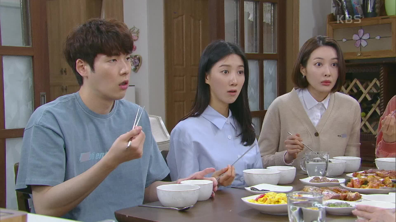 다음연예 | 김인이의 결혼 소식을 도무지 믿기 힘든 가족들 ＂민아?! 앞집 민아 맞아...?＂ | KBS 210518 방송 - 일일연속극 속아도 꿈결 - 36회