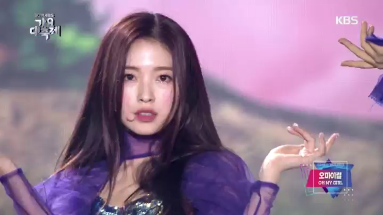 다음연예 | 오마이걸 - 심해 + 다섯 번째 계절 (OH MY GIRL - UnderWater Love + The fifth season) - 2019 KBS가요대축제 - 2부