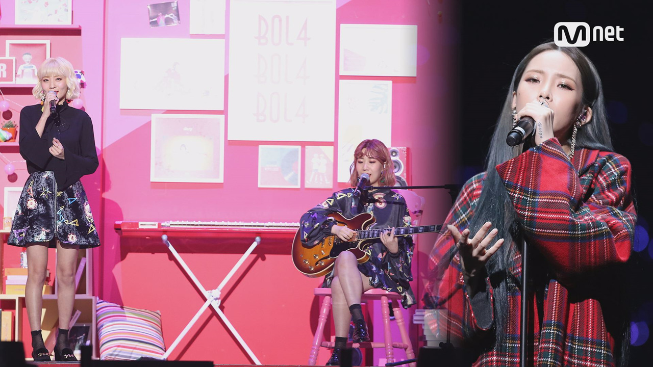 다음연예 | [2017 MAMA in Hong Kong] Heize(헤이즈)/Bolbbalgan4(볼빨간사춘기)_You, Clouds, Rain(비도 오고 그래서)/Tell ...