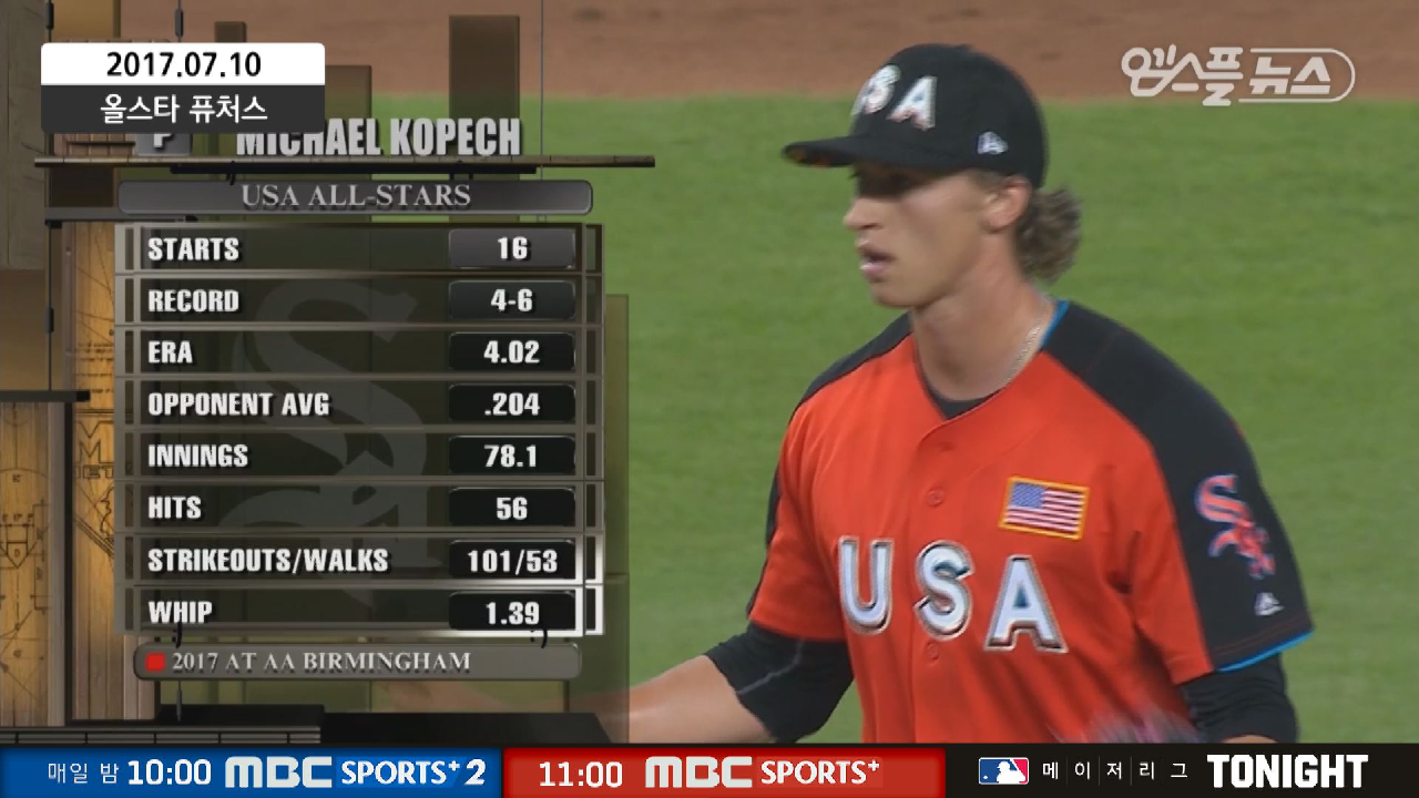 마이클 코펙, 투구 속도 163km의 괴물 신인 투수! | 다음스포츠