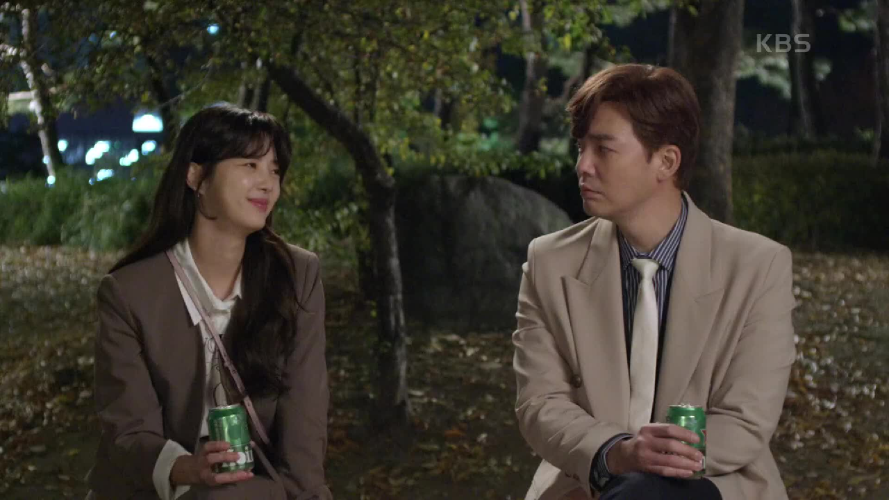 다음연예 | 강은탁-엄현경의 오락실+맥주 데이트♡ ＂고마워요, 오늘 같이 놀아줘서...＂ | KBS 201111 방송 - 일일드라마 비밀의 남자 - 42회