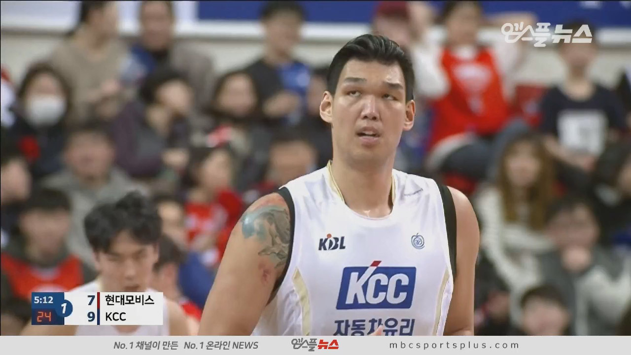 [1Q] 'KCC의 확률높은 득점' 하승진 | 다음스포츠