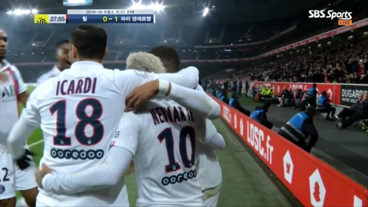 [21R] 릴 vs PSG 하이라이트 | 다음스포츠