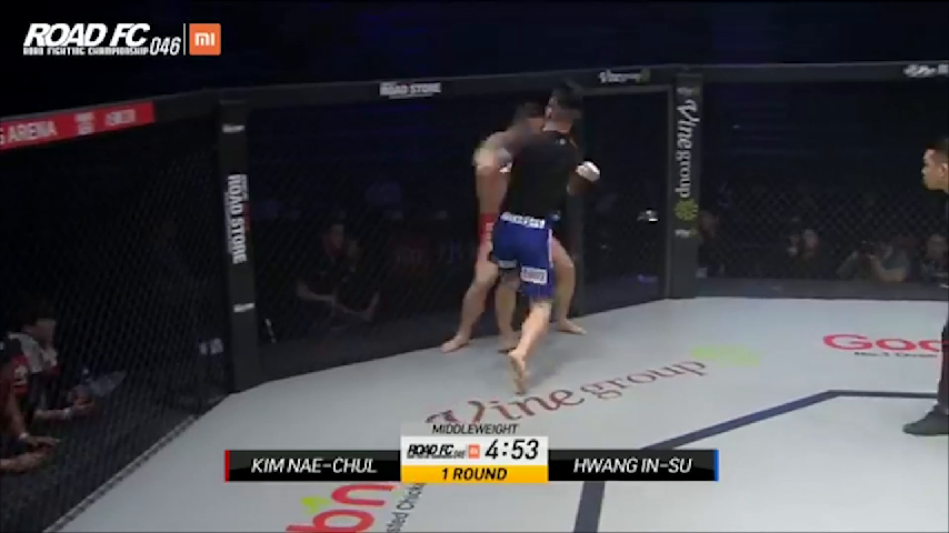 [풀영상] 김내철 vs 황인수 로드FC 046 | 다음스포츠