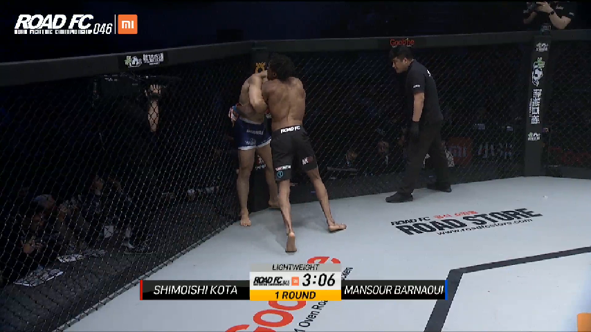 [풀영상] 시모이시 코타 vs 만수르 바르나위 로드FC 046 | 다음스포츠