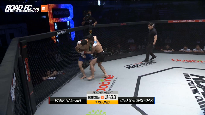 다음스포츠 | [풀영상] 박해진 vs 조병옥 로드FC 046