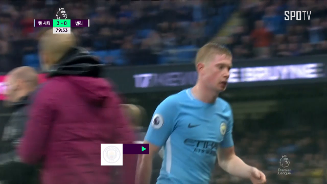 [PL] 'KDB 택배' 케빈 데 브라위너 번리전 활약상 | 다음스포츠