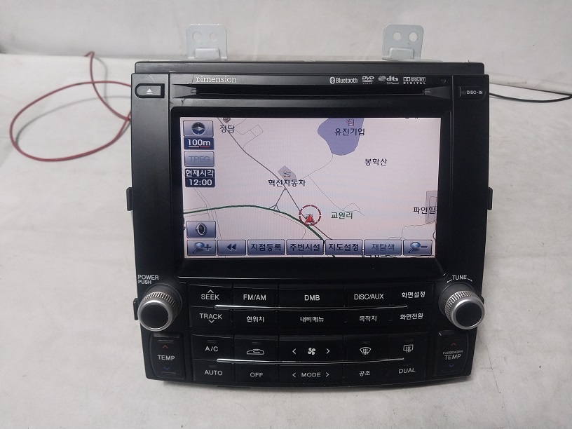 그랜져TG 인텔리젼트 AVN 오디오 / 96560-3L050K7 - 카오디오 앰프 AV 네비 - 자동차 중고부품 SM모터스