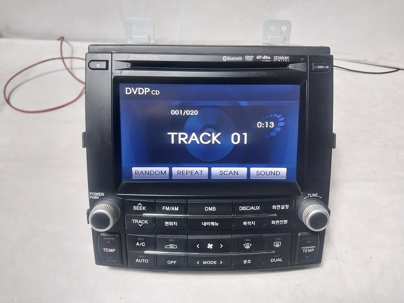 그랜져TG 인텔리젼트 AVN 오디오 / 96560-3L050K7 - 카오디오 앰프 AV 네비 - 자동차 중고부품 SM모터스