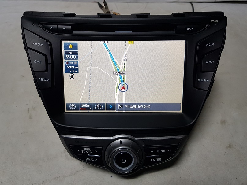 더뉴아반떼MD 3세대 AVN 오디오 / 96560-3X317SA5 - 카오디오 앰프 AV 네비 - 자동차 중고부품 SM모터스