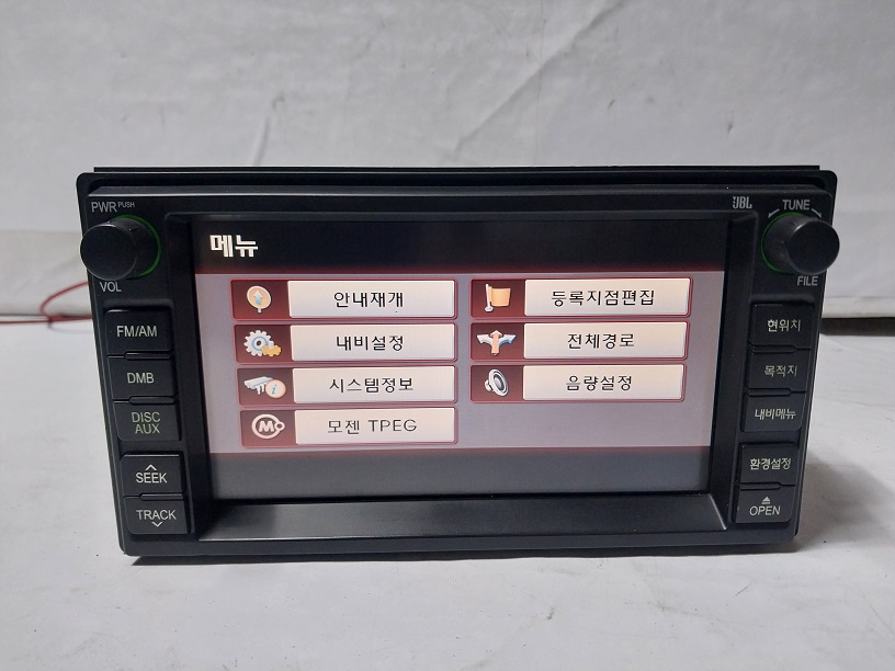 그랜드카니발 뉴카니발 순정 AVN 오디오 / 96560-4D410VA 96560-4D411VA - 카오디오 앰프 AV 네비 - 자동차 중고부품 SM모터스