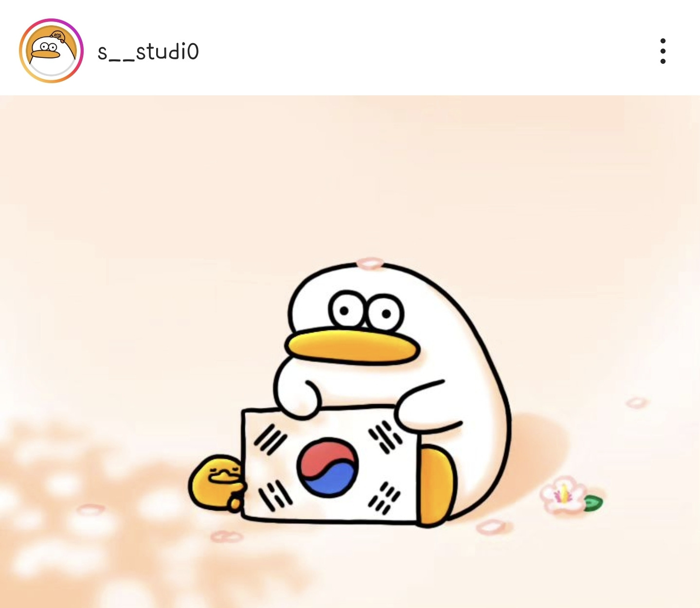 [오둥이] 3.1절 / 광복절마다 귀여운 그림 올려주는 오둥이 작가 - Soul Lounge - 소울드레서 (SoulDresser)