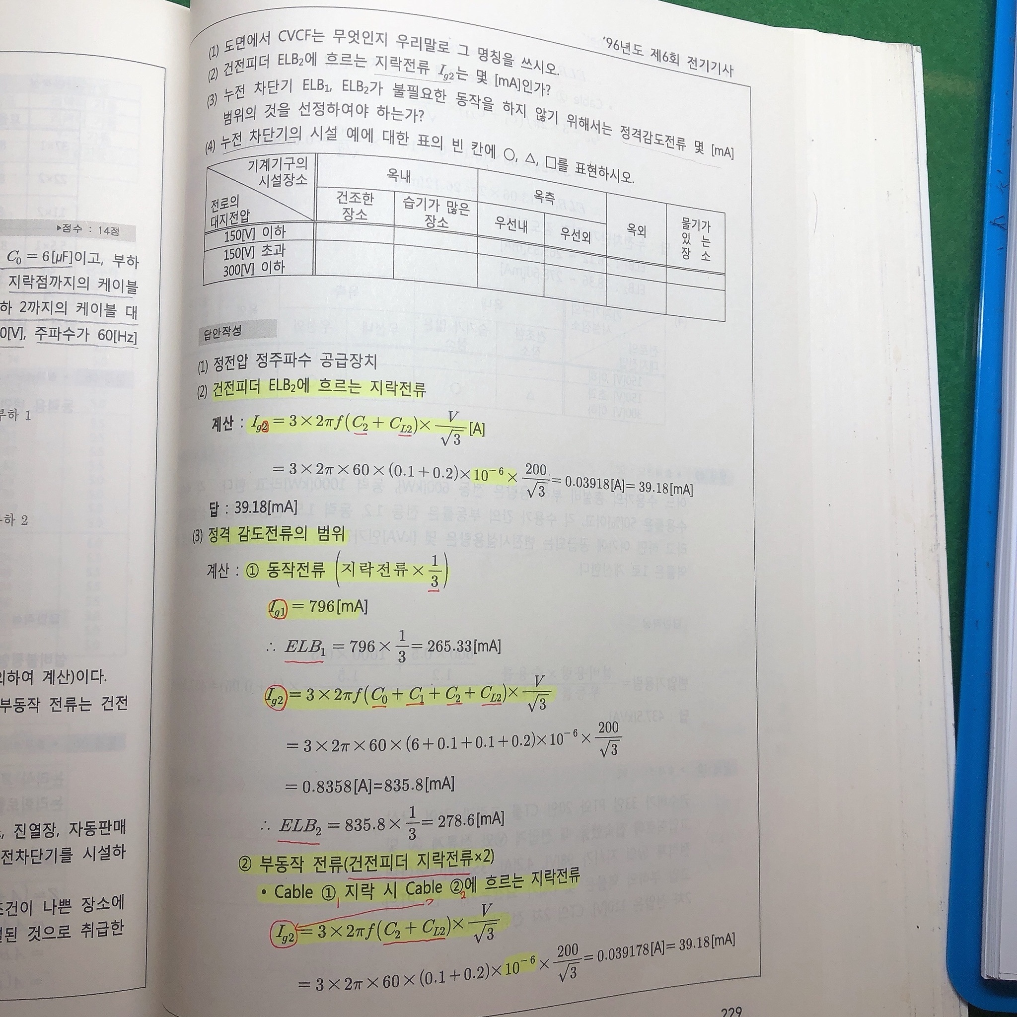 ups, cvcf - [실기] 다산교재 과년도 - 전기기사 한번에 합격하기