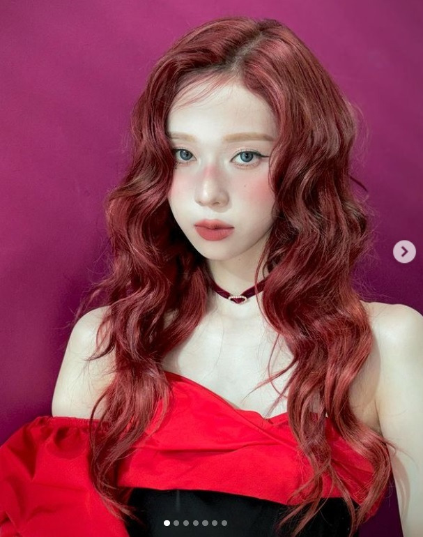 탈색없이 만들었다는 윈터의 레드컬러 헤어.jpg (드라마 활동) - 악플달면 쩌리쩌려버려 - ＊여성시대＊ 차분한 20대들의 ...