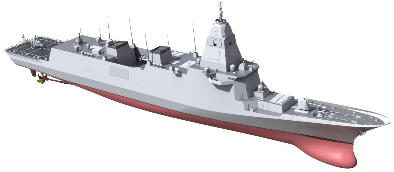 KDDX 방공구축함과 모가미급 호위함 - 최신예 3600톤급 호위함「충남함(FFG-828)」진수식 - 우리들의 이야기 - 군사력무기