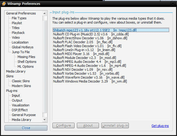 winamp 용 in_!mpg123.dll 자동 설치 - Winampr의 모든것 - 색채음악