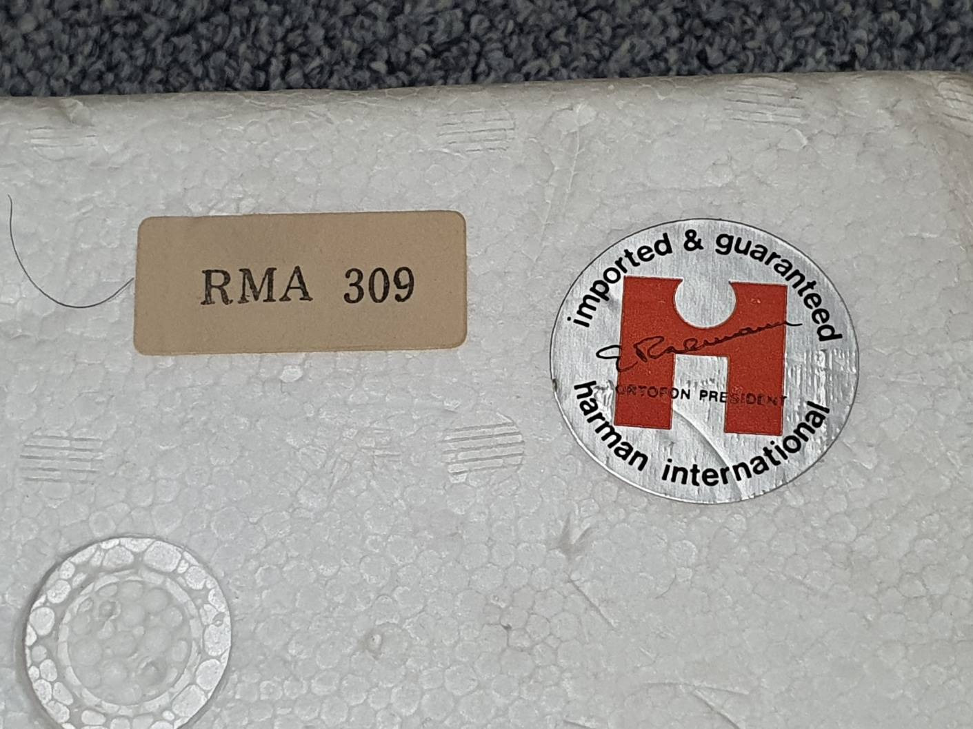 Ortofon RMA309 (덴마크산) - 신품 - 톤암 - 오디오앤라이프