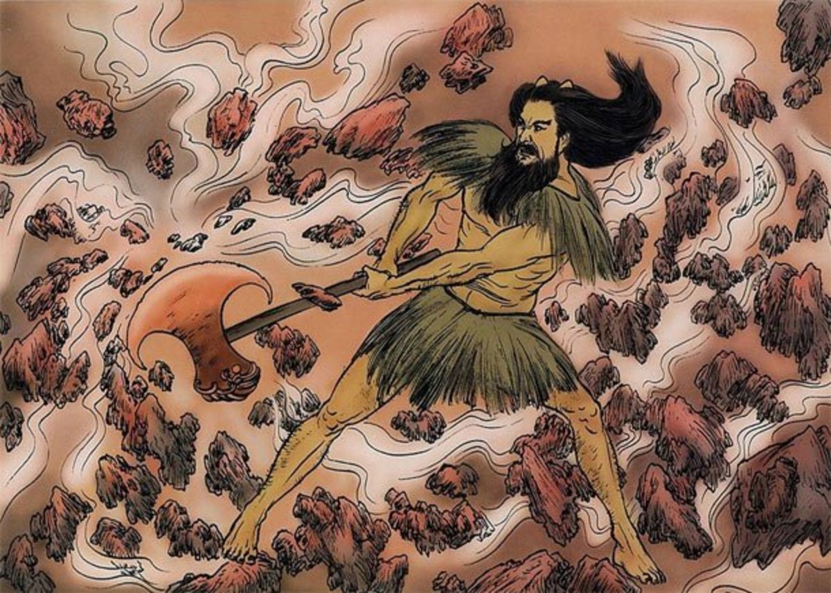 02. 중국 신화(Chinese mythology, 中國神話) - 中國日本 이야기 - 오디오와 컴퓨터