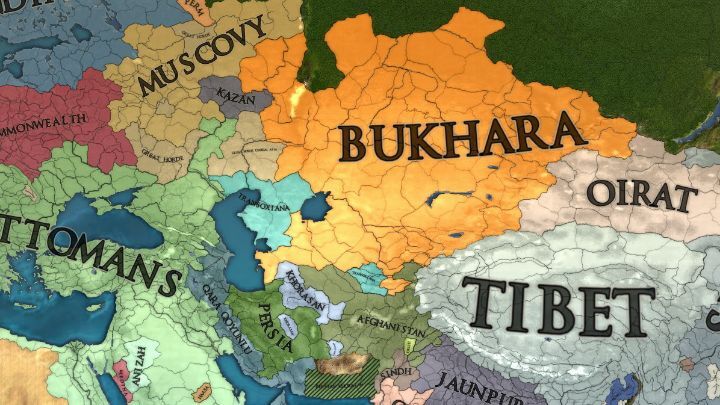 토번 제국 최전성기 재현(eu4 Tibetan empire mapping) - Europa Universalis - Europa ...