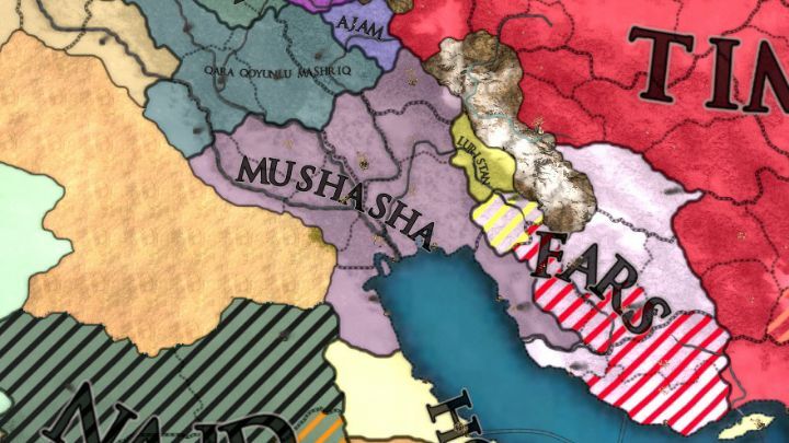 무샤샤 최전성기 재현 (eu4 mushasha mapping) - Europa Universalis - Europa ...