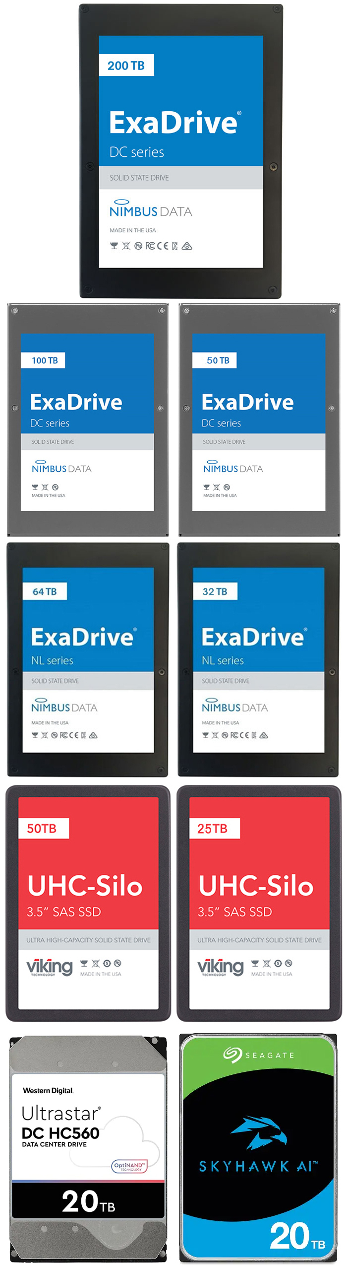 Nimbus Data, 200TB SSD 년내 출시 가능 - 자유 게시판 - UHDTV User Forum