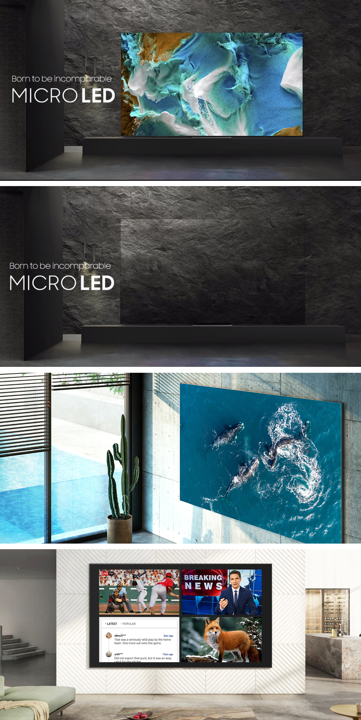 ＜PHOTO＞삼성 4K Micro LED TV - 자유 게시판 - UHDTV User Forum