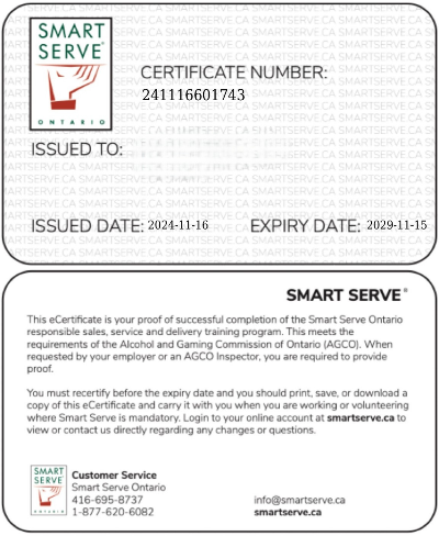 ＜필수＞ Food Handler & Smart Serve 한국어시험안내! - 교육 튜터 레슨 광고 - [캐스모] 캐나다 한국인 ...