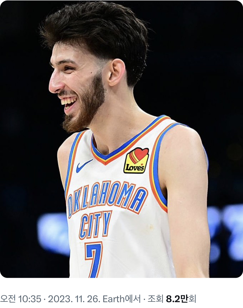 [OKC] 오늘 PHI 전 홈그렌 스탯 + (추가) 최근 4경기 스탯 - NBA 게시판 - I Love NBA