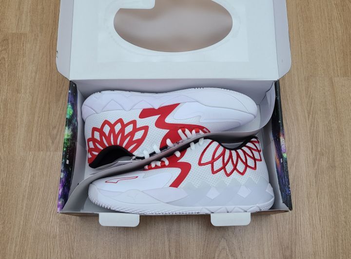 [구매후기] 푸마 MB1 Low White-red - 스포츠용품 게시판 - I Love NBA