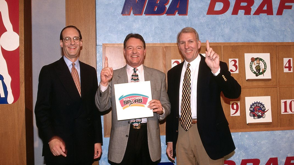 1987, 1997 NBA Draft 1st round 1st pick - San Antonio Spurs [GO! Spurs ...