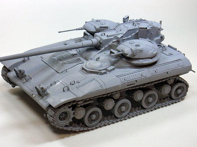 Full Scratch Build 자작 1/35 T92 Light Tank 경전차 - oh850jp 님 작업중 - 오토/스케일 ...