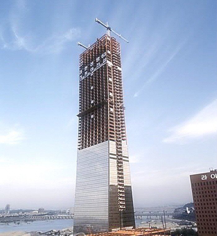 80년대 63빌딩 건설과정 - 엽기사진실 - 이종격투기