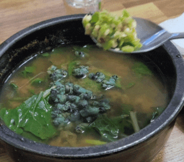 더쿠 - 올갱이 해장국.gif