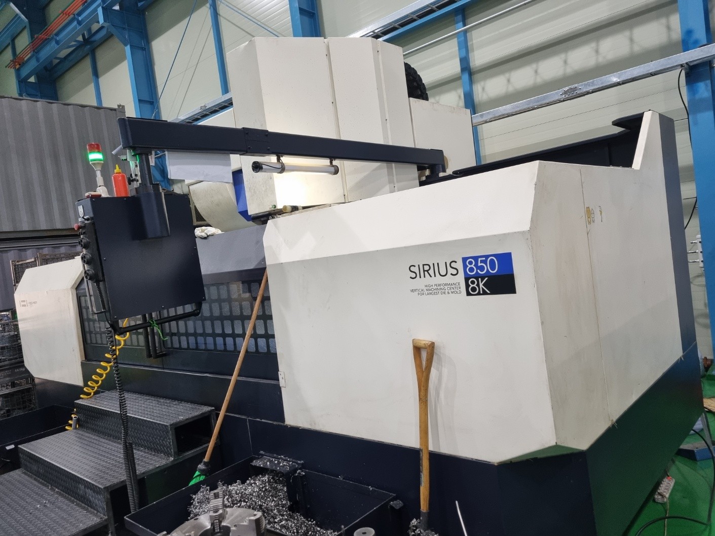 수직 머시닝센타(WHACHEON,SIRIUS-850 8K) - 공작기계 - CNC 기술자 모여라!!!